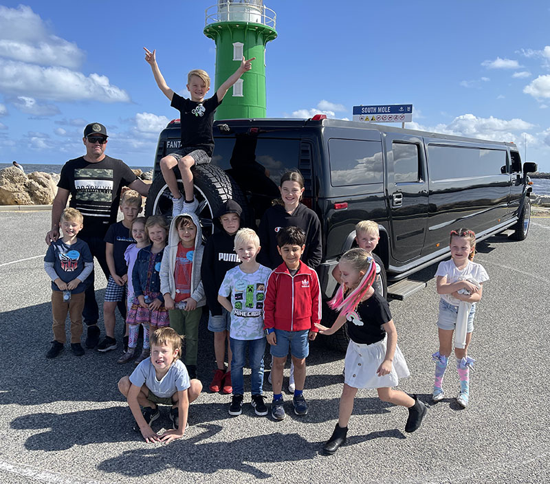 Kids Party Limo, Children's Karaoke Limo Perth | Fantasy Hummer Limousines